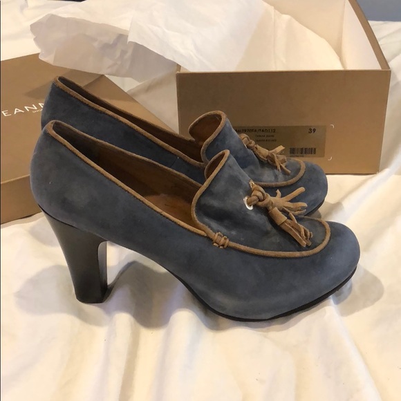 Jeannot | Shoes | Nwb Italian Blue Suede Pumps By Jeannot | Poshmark